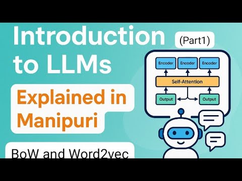 An Introduction to LLMs (BoW and Word2vec)in Manipuri - YouTube