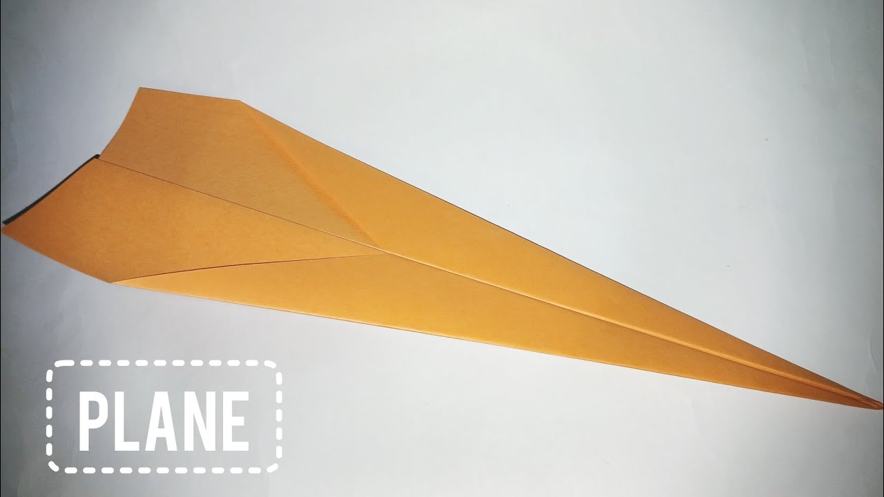 Paper PLANE | ORIGAMI WORLD - YouTube