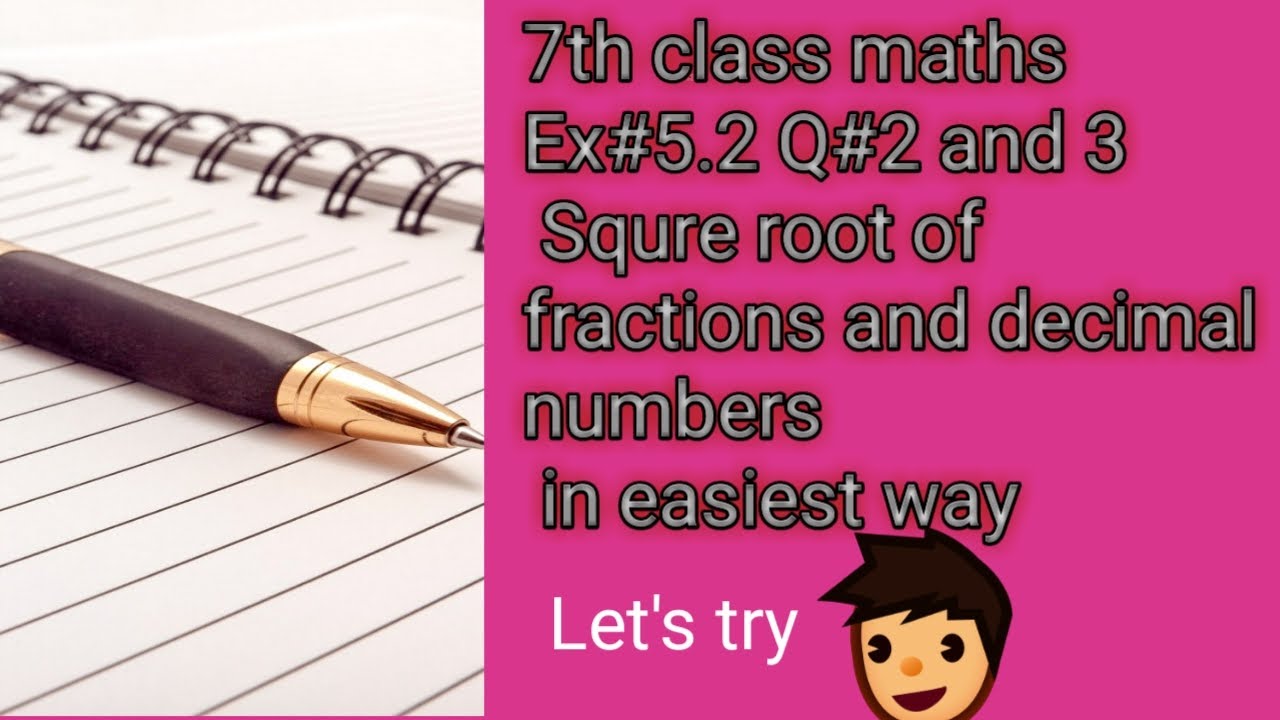 Class 7th math chapter 05 exercise 5.2 question 2 and 3 Punjab text ...