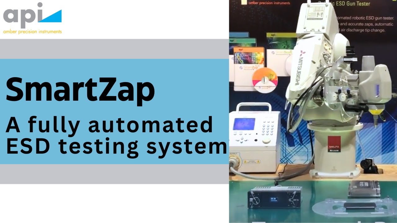 SmartZap - A fully automated ESD testing system | API | - YouTube