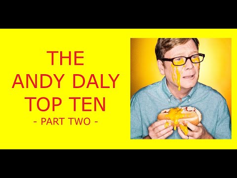 THE ANDY DALY TOP TEN - hilarious character debuts on COMEDY BANG! BANG ...