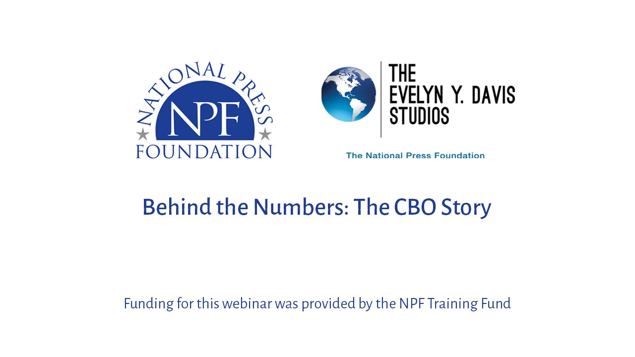 Behind the Numbers: The CBO Story - YouTube