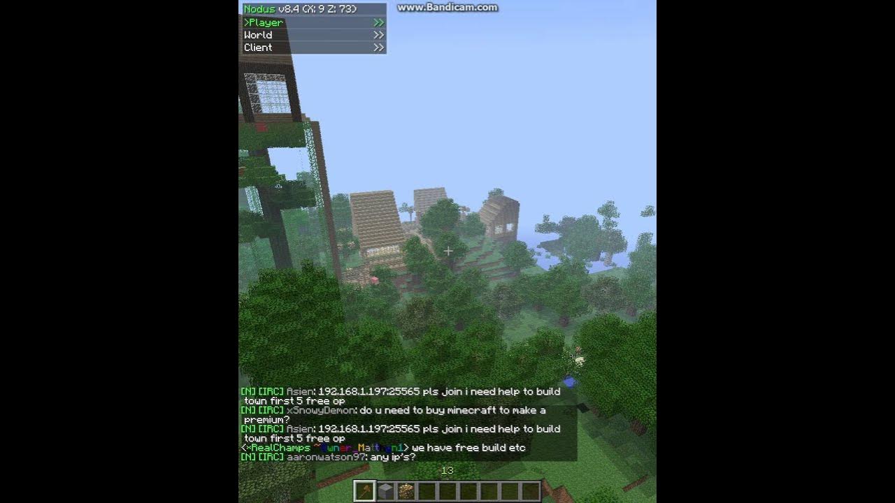 Minecraft Bukkit Server With Minecraft Hacks Allowed - YouTube