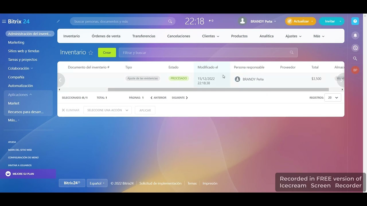 ERP BITRIX - YouTube
