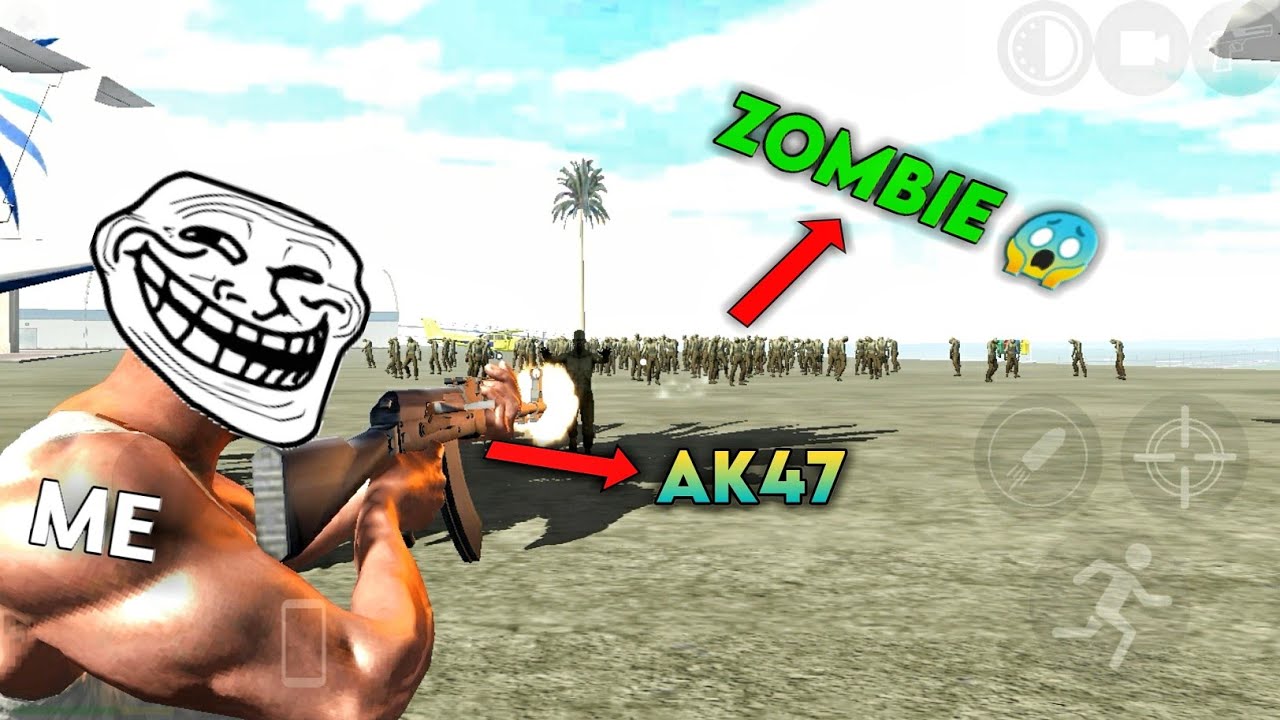 Pover of AK47 kill like a pro||lndian bikes Diving 3D - YouTube