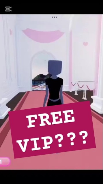 Tutorial how to get into vip for free #roblox #dti #fyp - YouTube