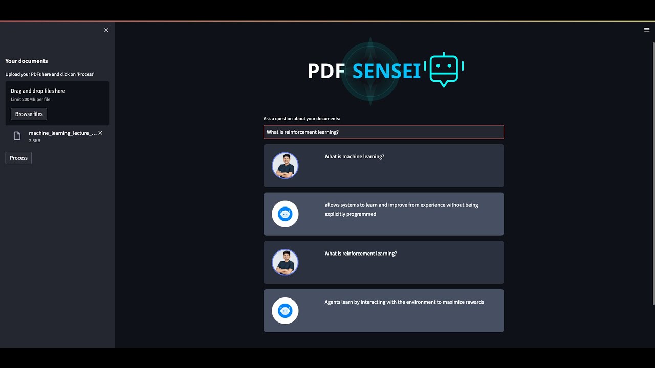 PDF SENSEI: AI-Powered PDF Q&A Application with Hugging Face ...