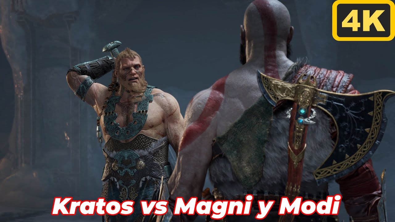 God of War PC Kratos VS Magni y Modi 4K 60FPS - Max Settings - RX 6700 ...