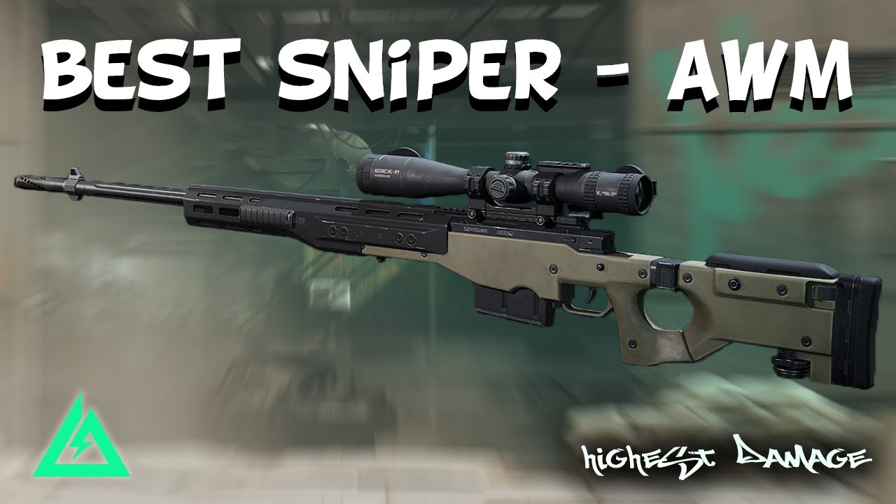 DELTA FORCE: BEST SNIPER AWM LOADOUT - HIGHEST DAMAGE SR - YouTube