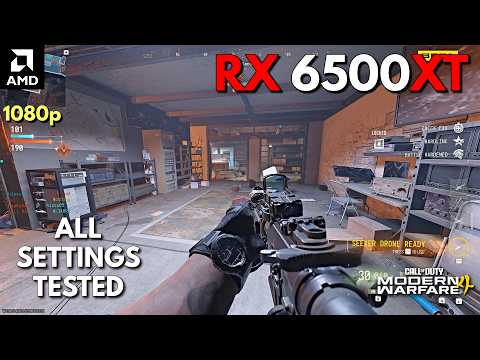 RX 6500 XT | Call of Duty: Modern Warfare 4 - 1080p - All Settings Tested