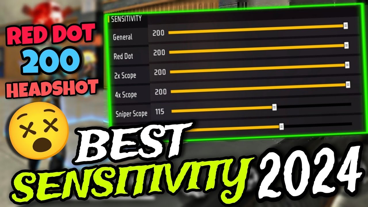 NEW UPDATE SENSITIVITY 200 SENSITIVITY FF MAX 2024 | BEST SENSITIVITY KYA RAKHEN 200 SENSITIVITY ...