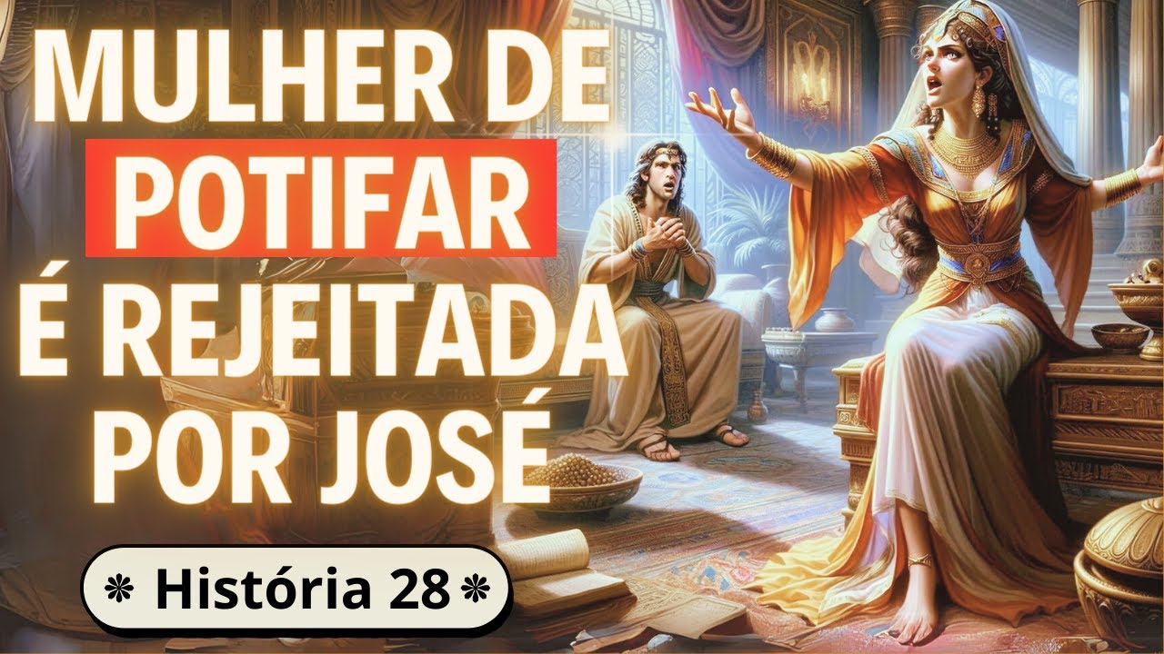 A Mulher de Potifar mente sobre José | Gênesis 39:1-23 | Histórias ...