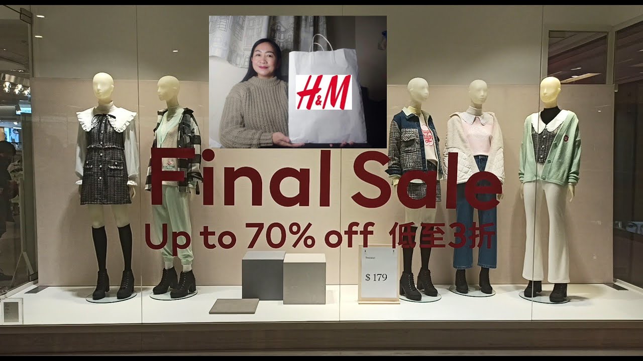 H&M Final Sales Winter Clothes January 2021| 70%Off - YouTube
