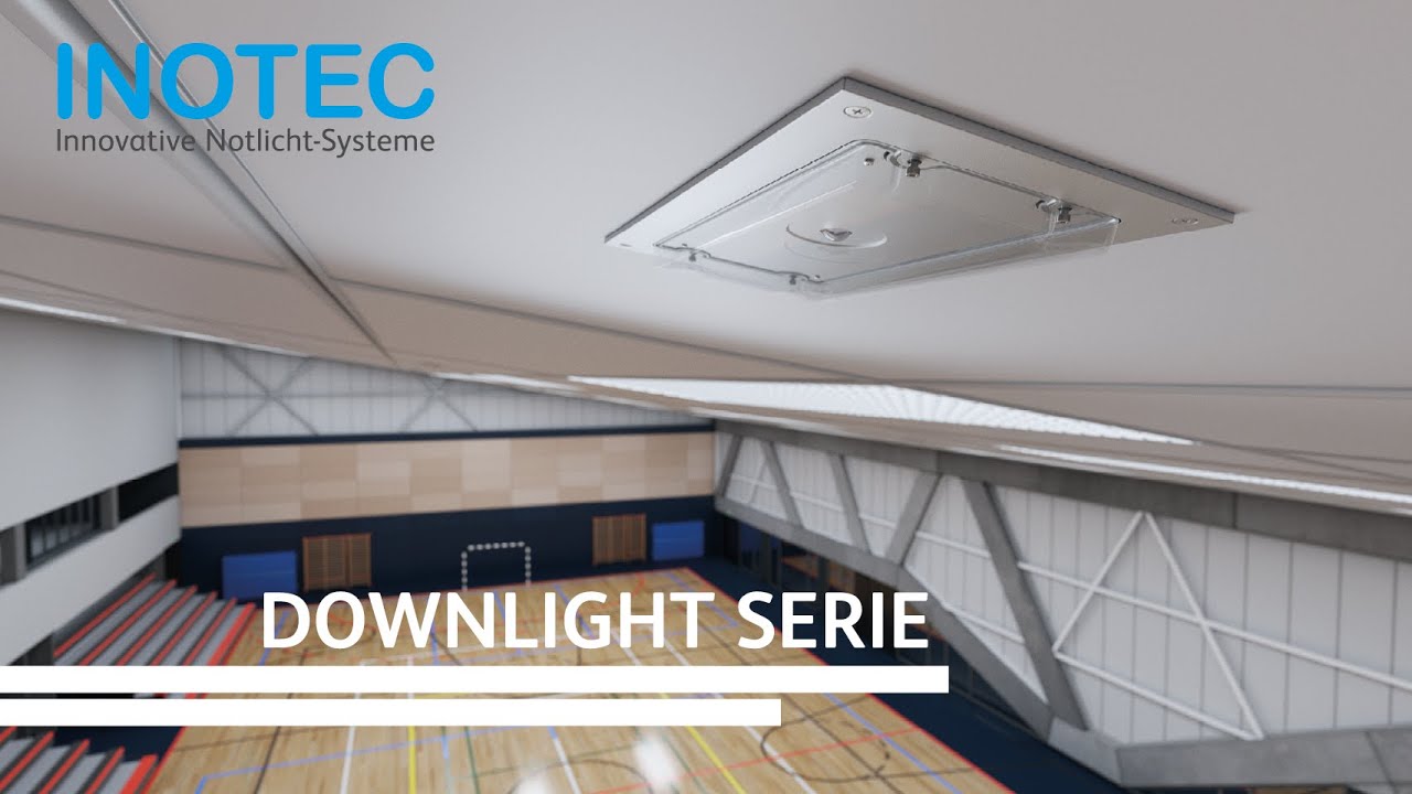 Mehr Sicherheit und Effizienz - Die Downlight Serie von Inotec - YouTube