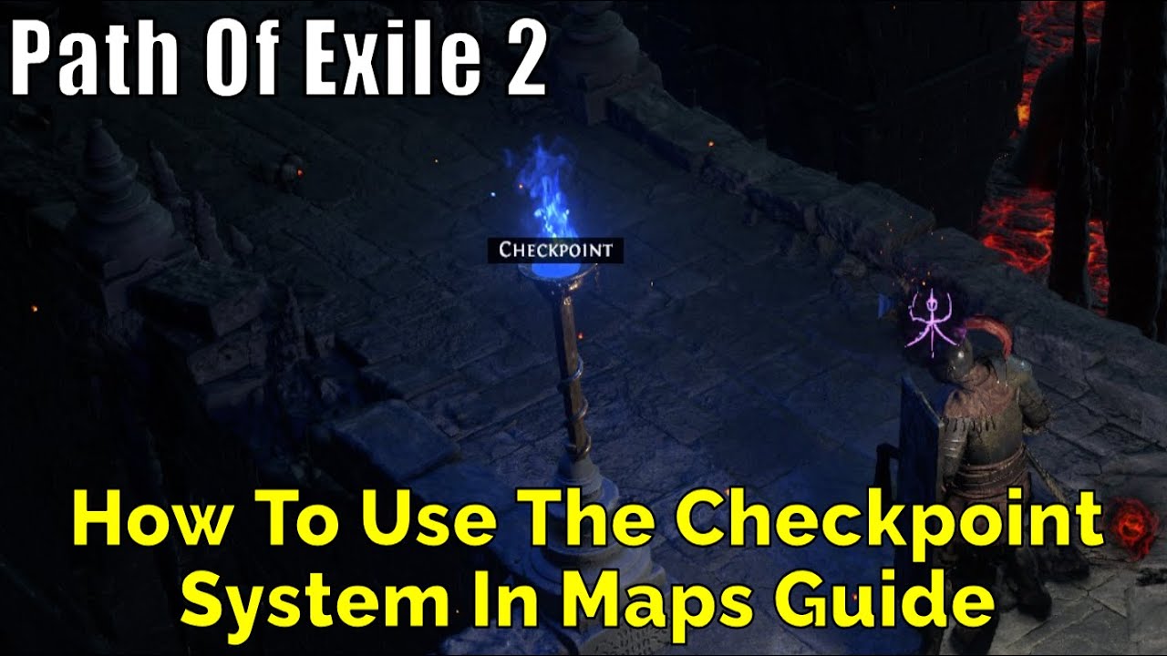Path Of Exile 2, How To Use The Checkpoint System In Maps Guide - YouTube