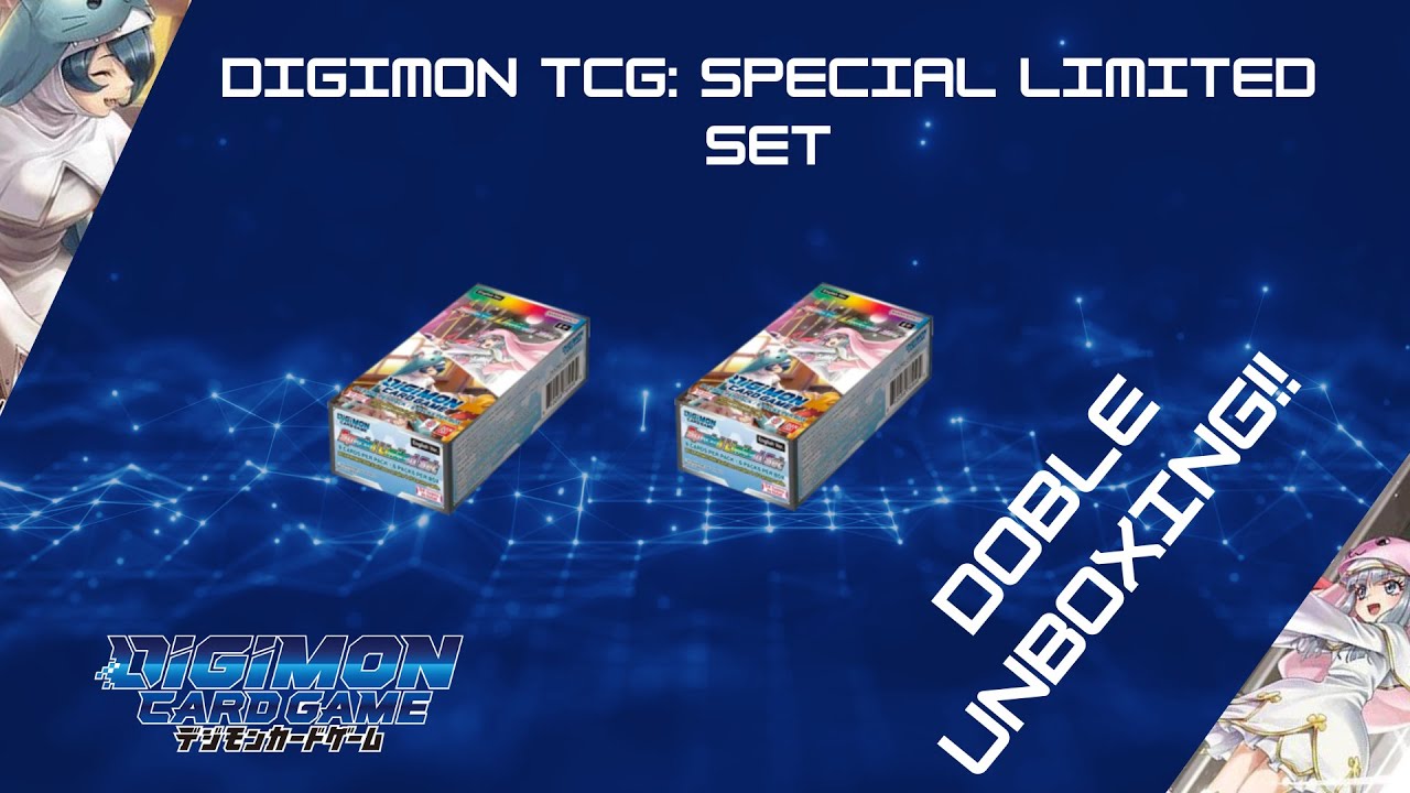 DIGIMON TCG SPECIAL LIMITED SET UNBOXING | D-BRIGANG - YouTube