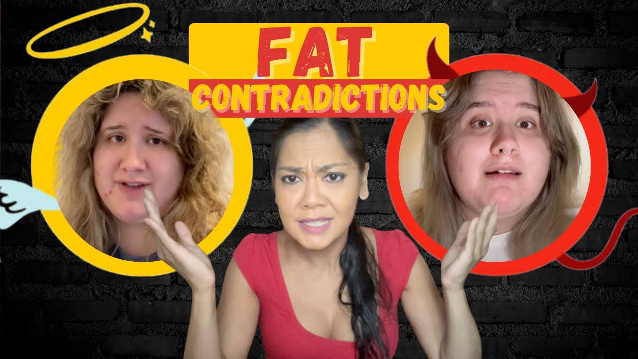Fat Contradictions with Splotchmaker | Fat Acceptance TikTok Cringe - YouTube