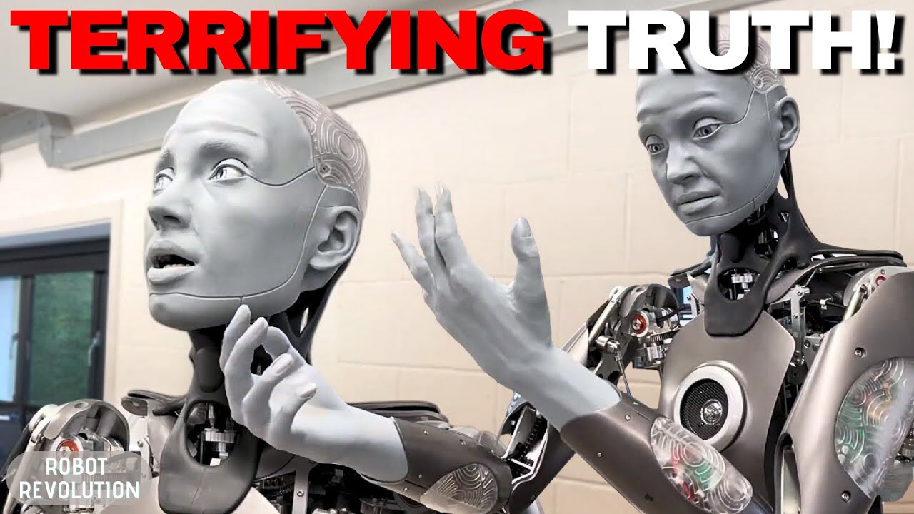 TERRIFYING! Robot Ameca JUST SHARED The Shocking Truth About Her ...