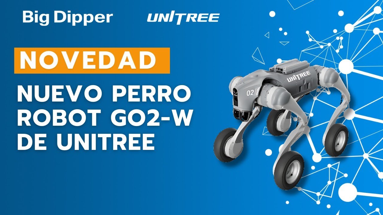 UNITREE GO2-W (wheels) - YouTube