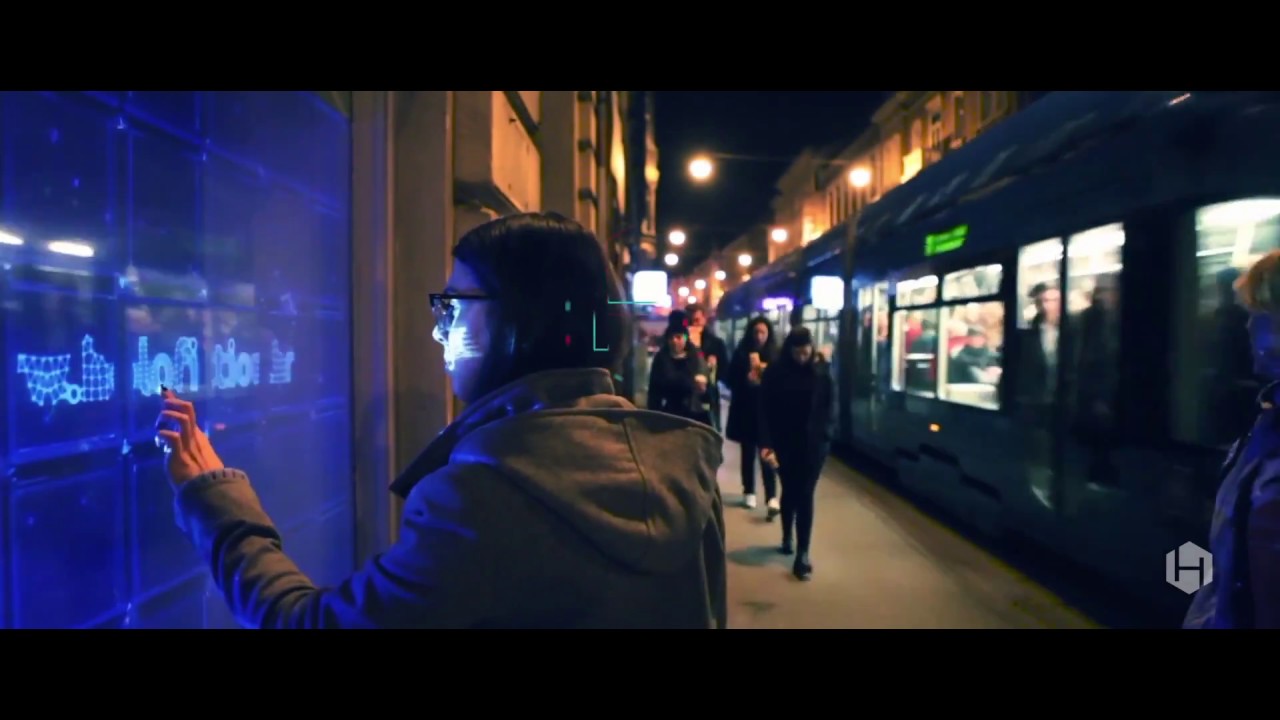 Holofiction presents Interactive Shop Window - YouTube