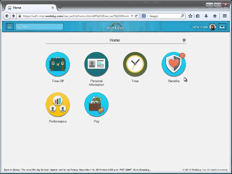 The Open Enrollment Process in Workday - YouTube