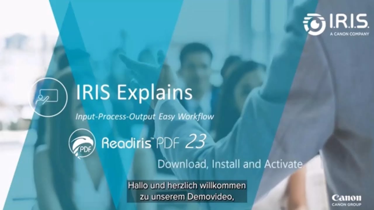 Readiris PDF - Wie man installiert und aktiviert - YouTube