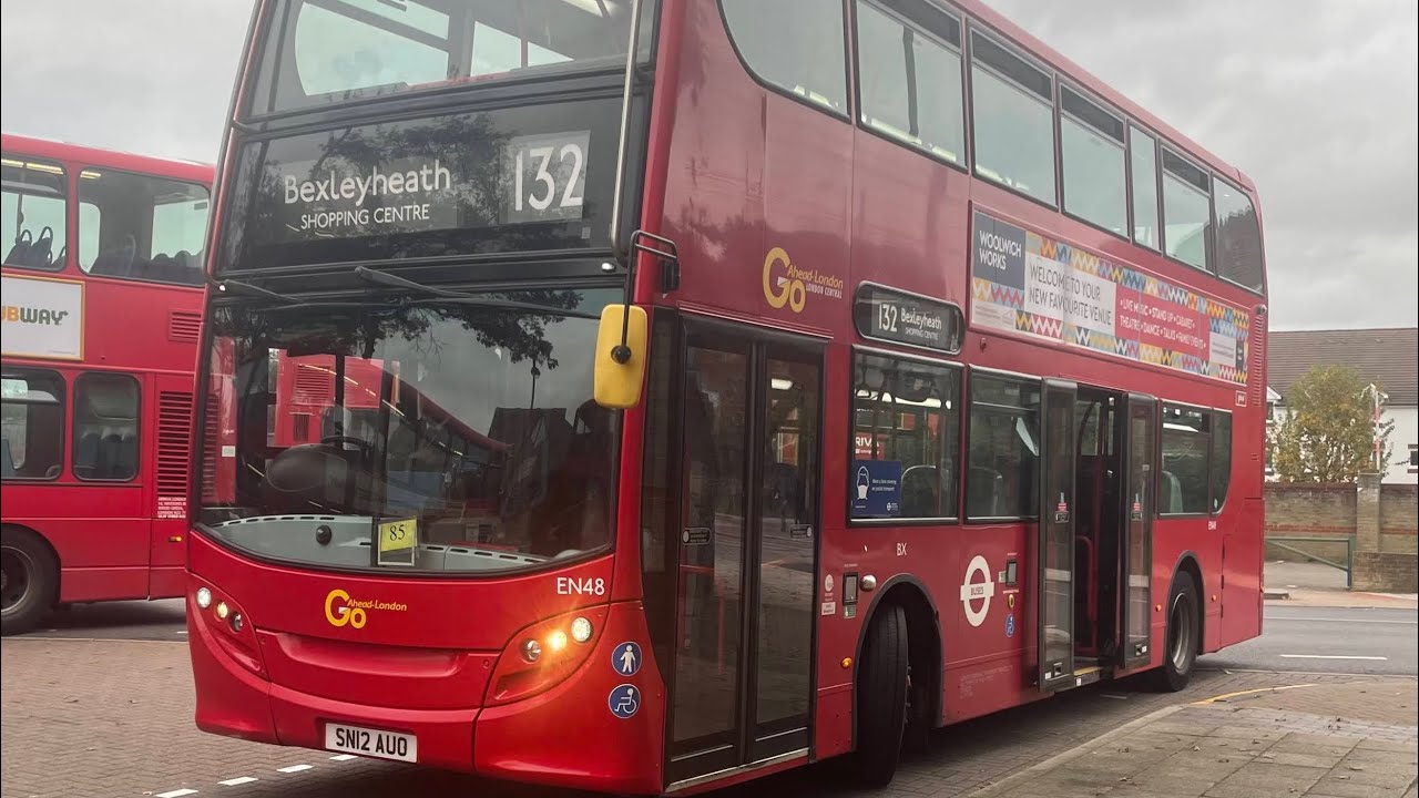 New Ibus | Go Ahead London | EN48 SN12AUO | Journey on Route 132 - YouTube