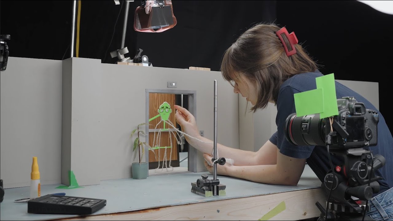 Hanging by a thread - Stop Motion BTS - YouTube