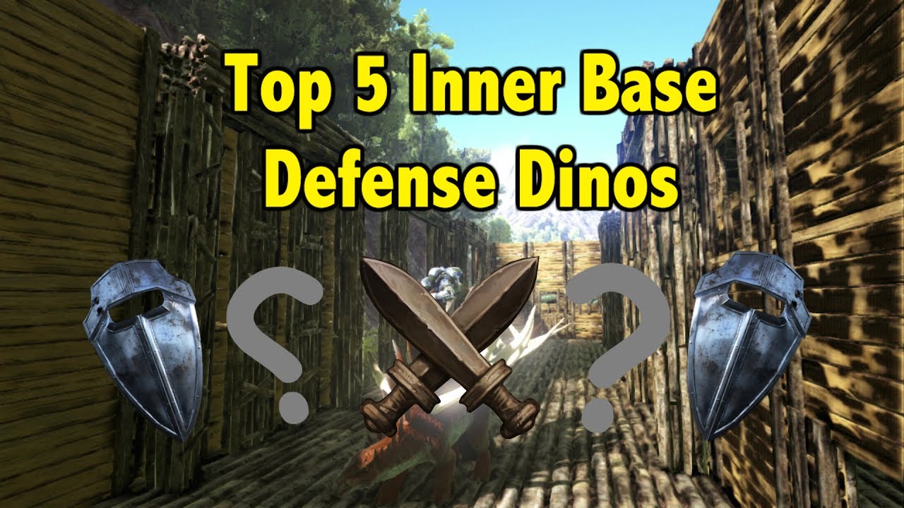 Top 5 Inner Base Defence Dinos!! - YouTube