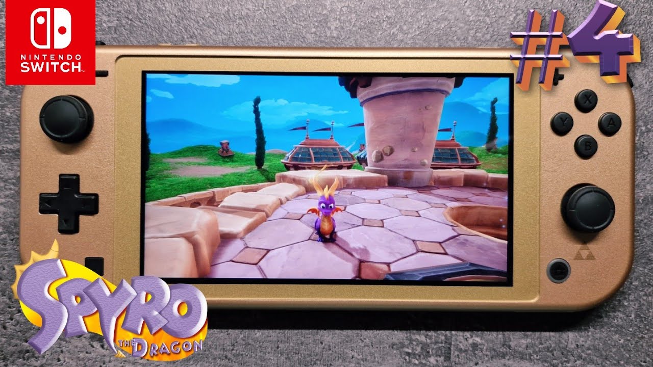 Spyro Reignited Trilogy Nintendo Switch Lite Gameplay Part 4 - YouTube
