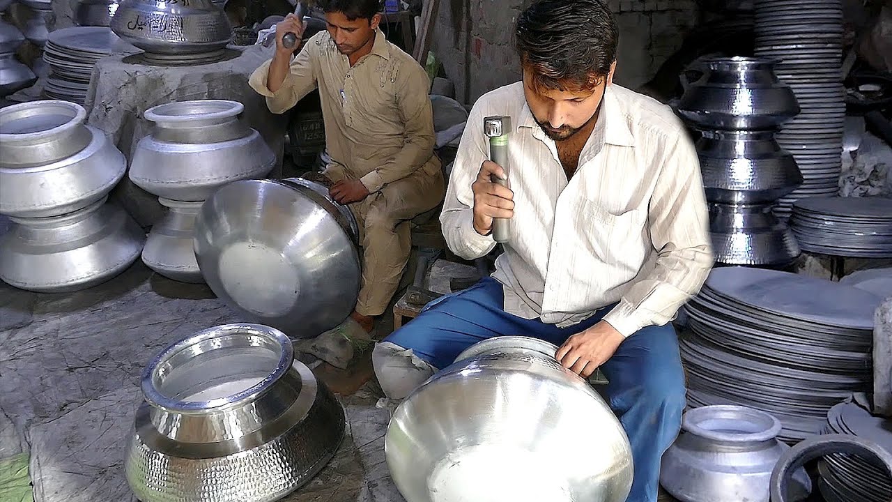 Good Handmade Working Skills to make degchi - YouTube
