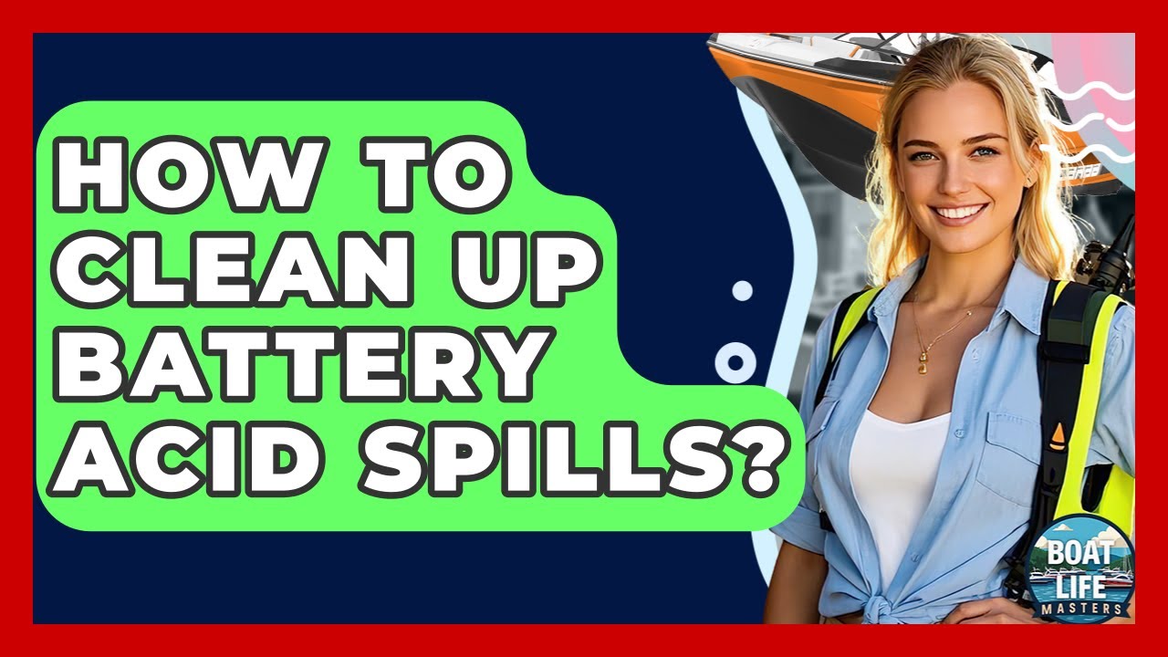 How To Clean Up Battery Acid Spills? - Boat Life Masters - YouTube