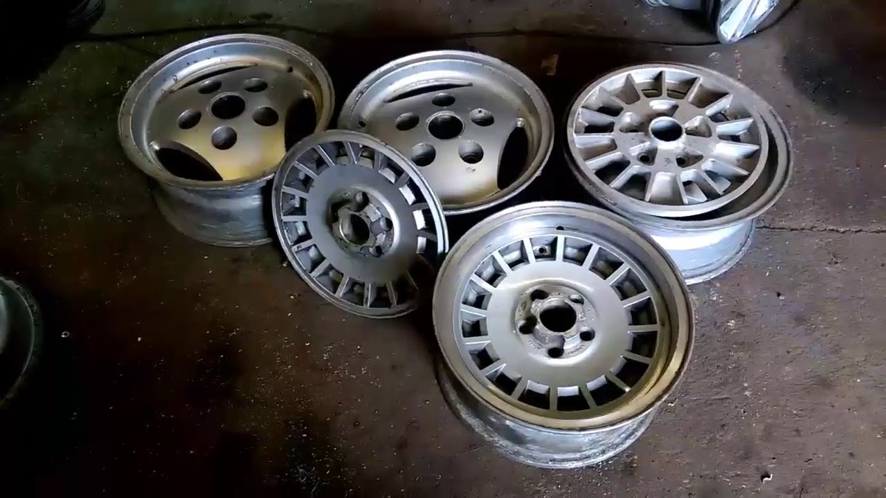 Modifying alloy wheels - YouTube