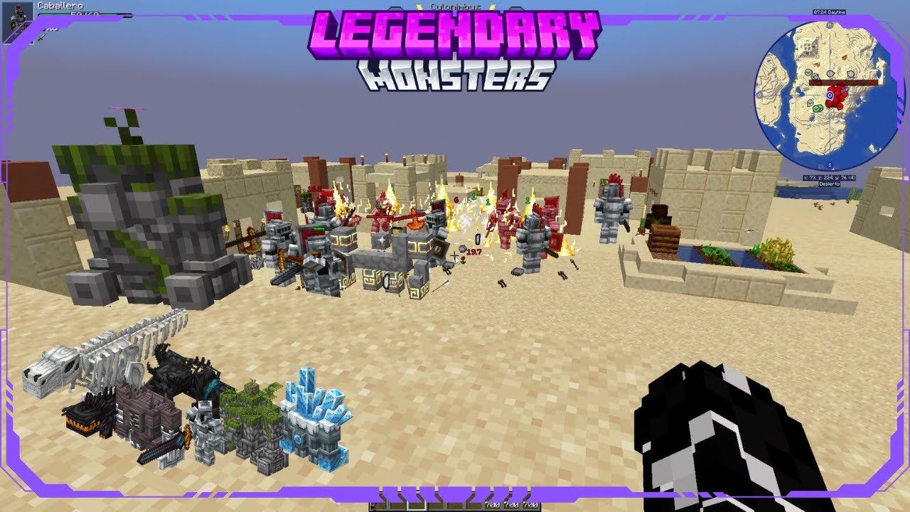 Legendary Monsters | Review Mod 1.20.1 - YouTube