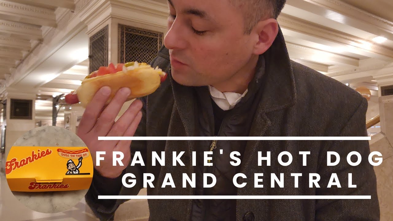 Frankie's Chicago Style Hot Dog | NYC Hot Dog Stands - YouTube