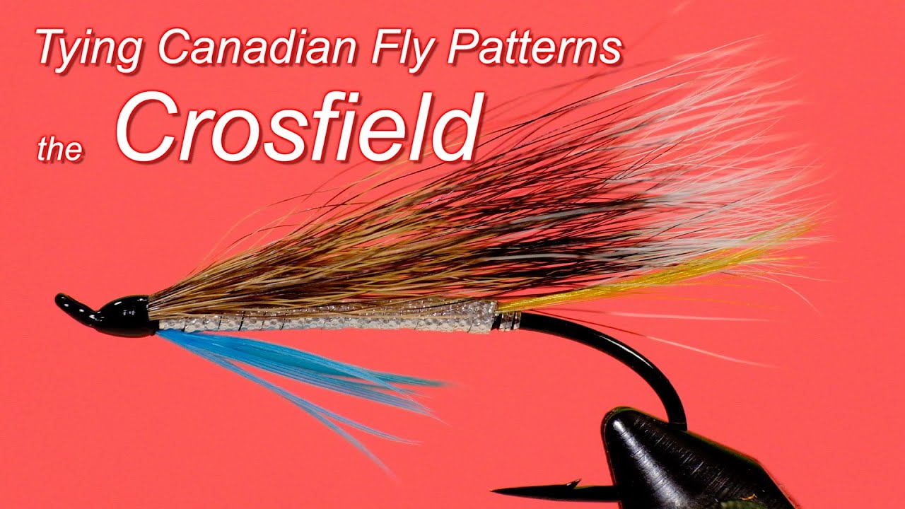 Tying Canadian Fly Patterns: the Crosfield (by Bob Petti) - YouTube