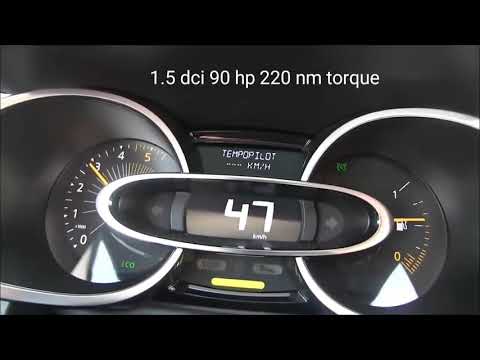 Renault Clio IV Top Speed 0.9tce,1.5dci,1.2tce