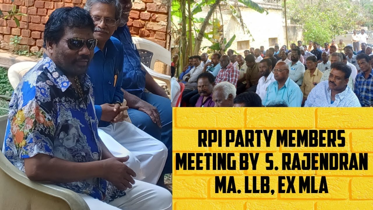Inside the RPI: A Day with Our Leader S. Rajendra - YouTube