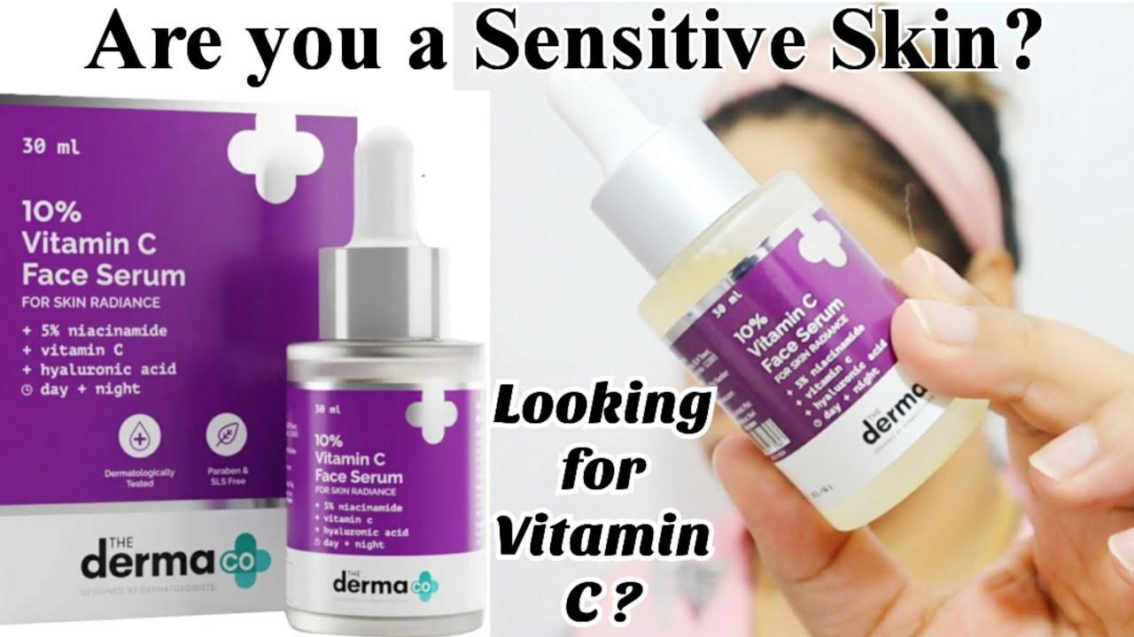 Derma co 10% Vitamin C serum | Best Vitamin C serum for sensitive skin ...