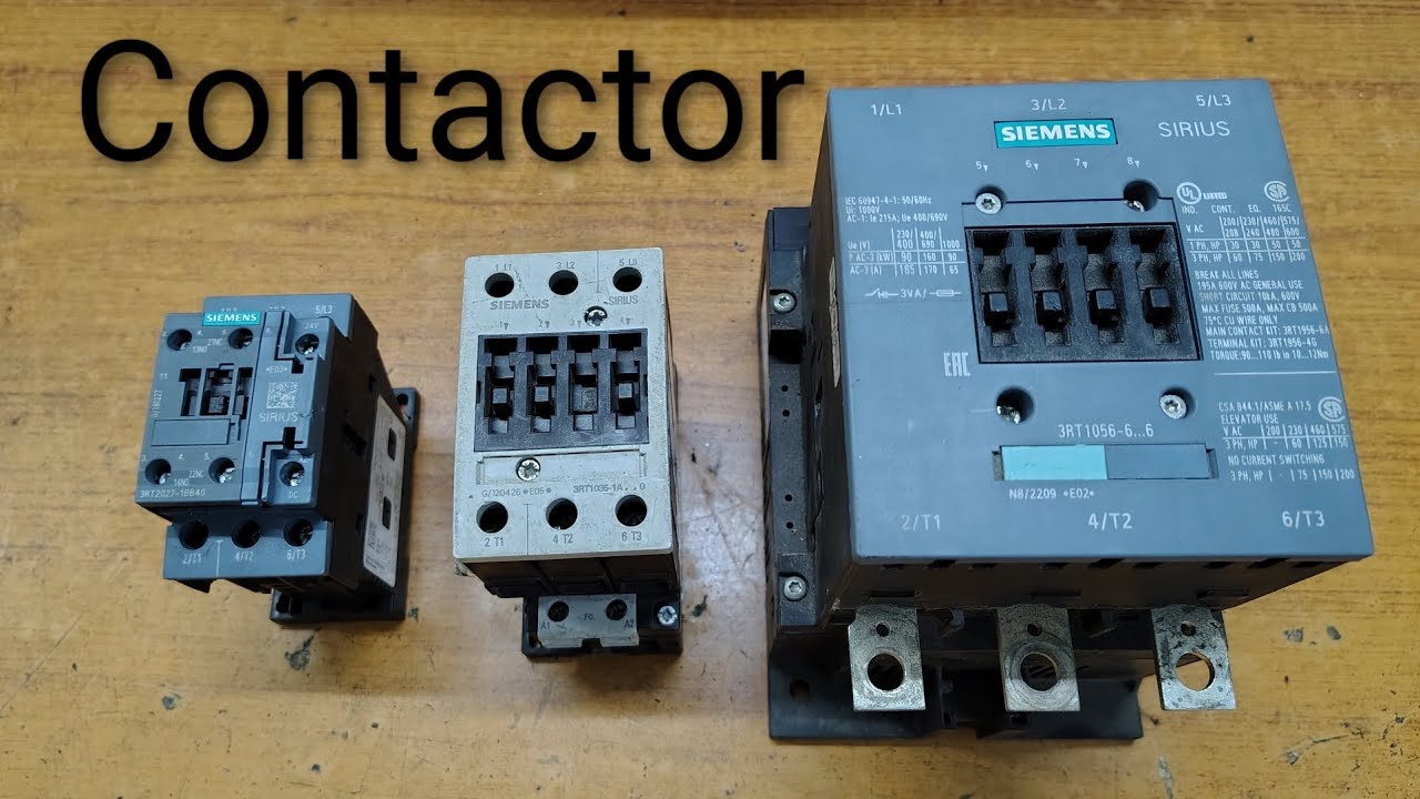 Contactors #electricalengineering #electrical #switch#Viral#auxillary #coil#working#principle ...