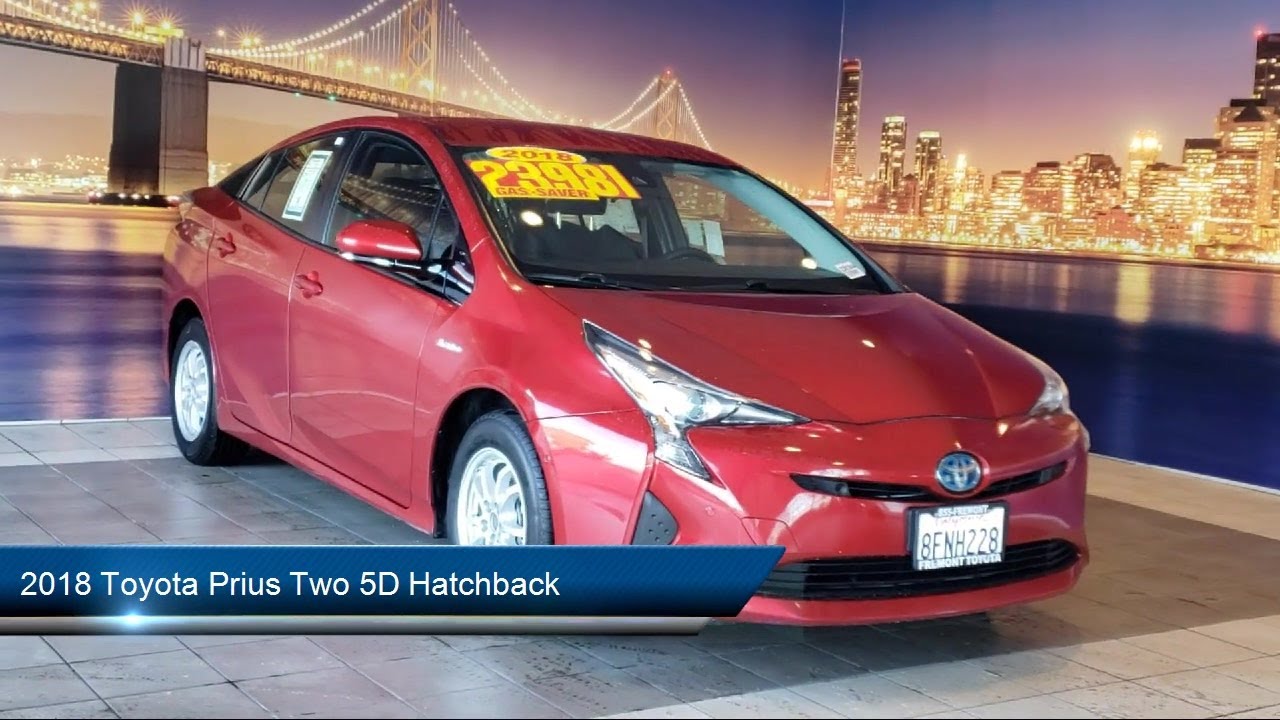 2018 Toyota Prius Two 5D Hatchback Hayward Newark San Jose Oakland ...