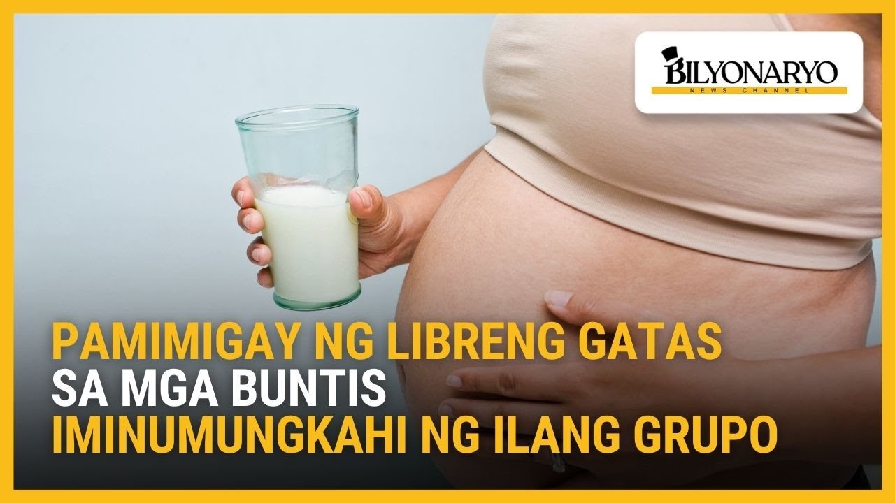 Libreng gatas para sa mga buntis, solusyong inilalatag laban sa ...