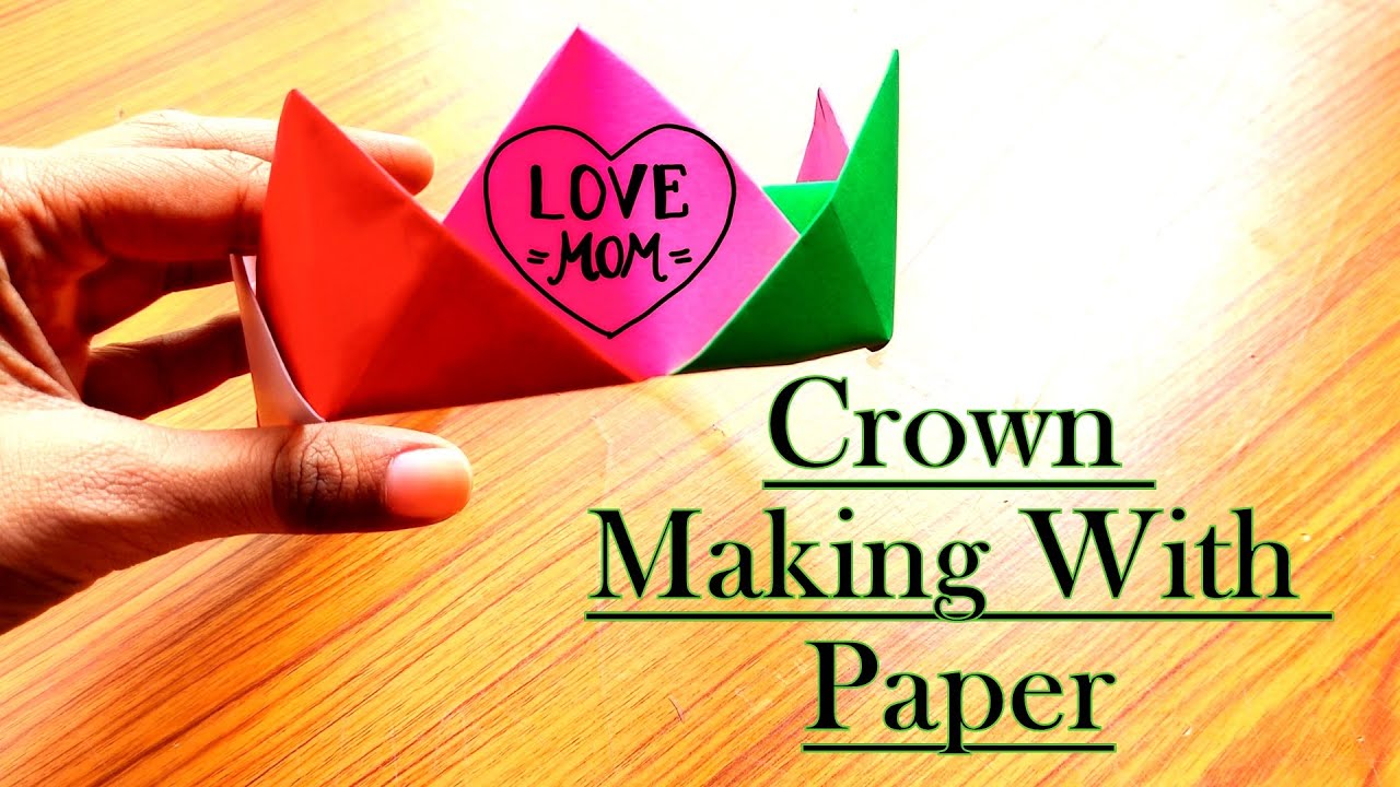 HOW TO MAKE CROWN AT HOME WITH PAPER FOR MOTHERS DAY SHITOLE UJWALA HOW TO MAKE CROWN AT HOME WITH PAPER FOR MOTHERS DAY SHITOLE UJWALA