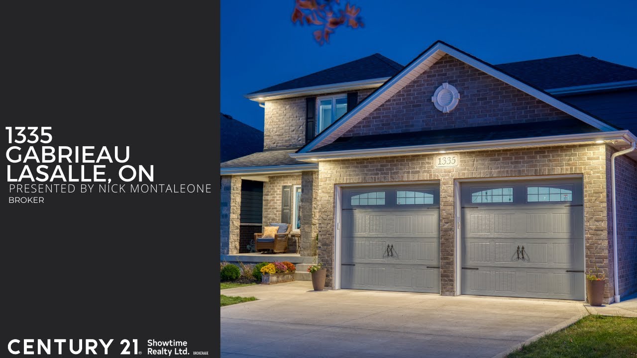 1335 Gabrieau St, LaSalle ON | Presented by Nick Montaleone - YouTube