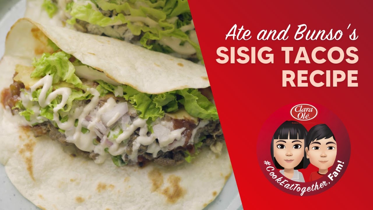 Sisig Tacos Recipe | #CookEatTogether, Fam! - YouTube