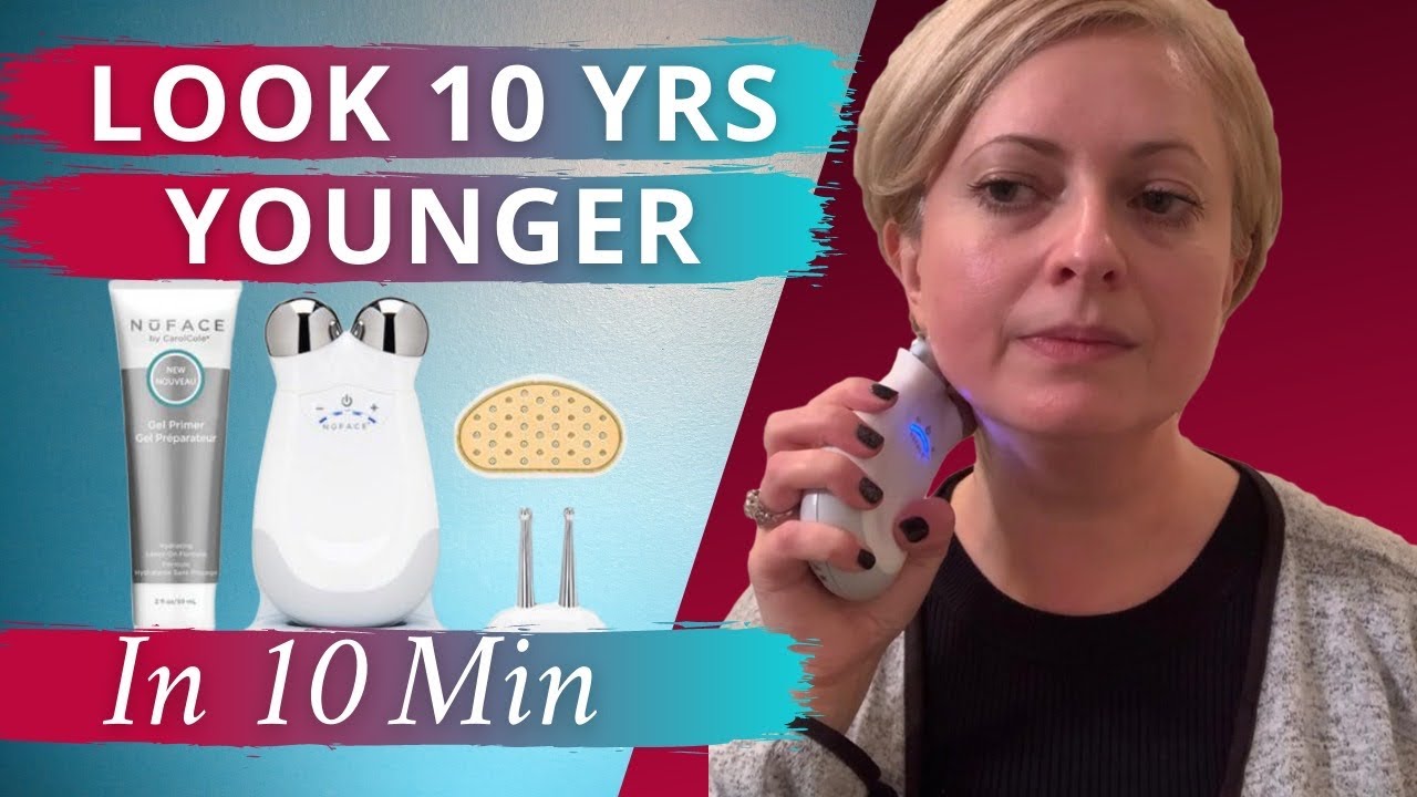 HOW TO USE NuFace FOR ANTI-AGING #microcurrent device # nuface wrinkle ...