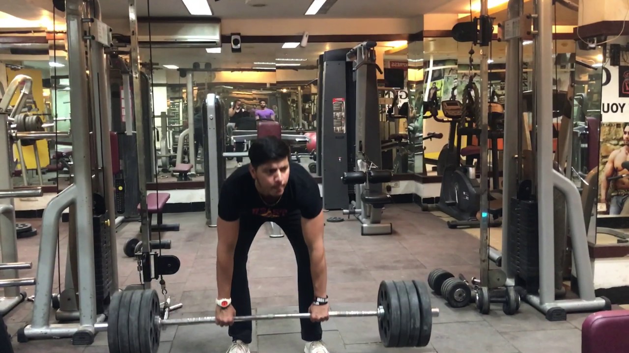 Deadlifts 200lbs / sets-4 / reps-12-15 - YouTube