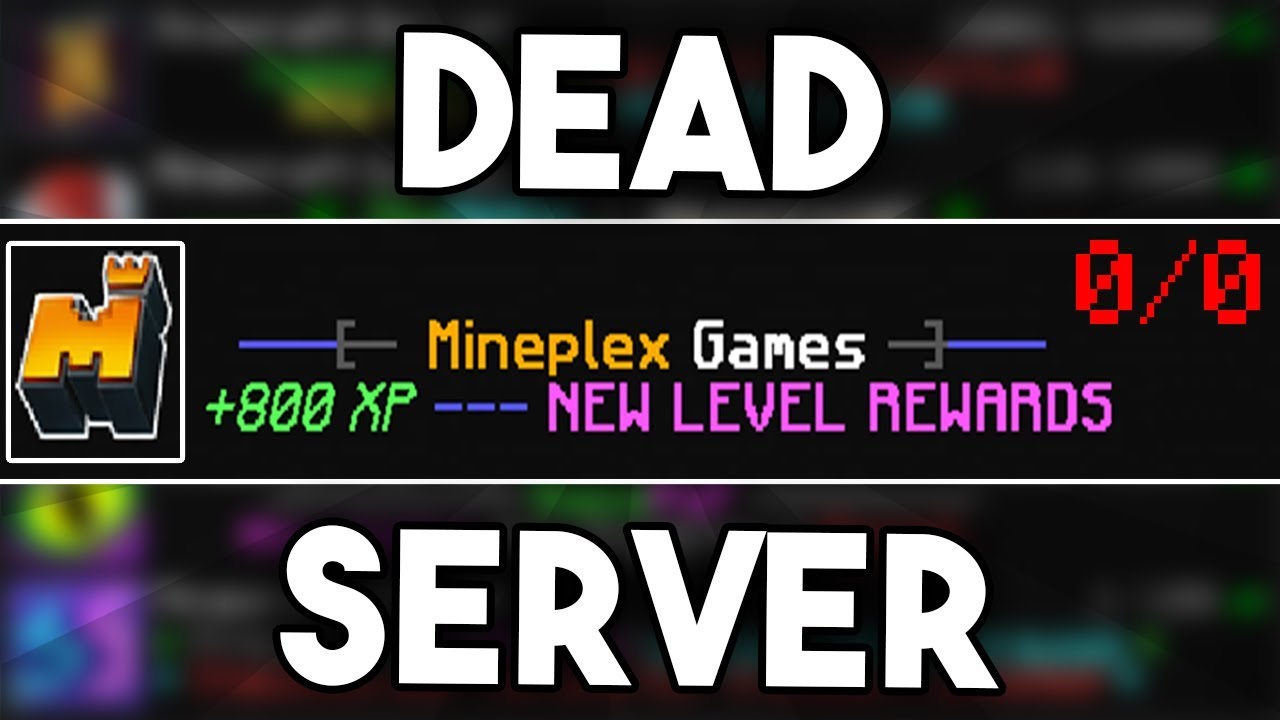Playing Minecraft's DEADEST Server - YouTube