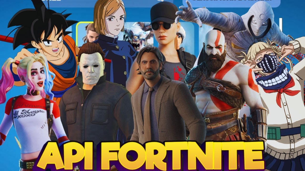 PARCERIAS NA API FORTNITE - LOJA FORTNITE - SEÇÕES NA API FORTNITE ...