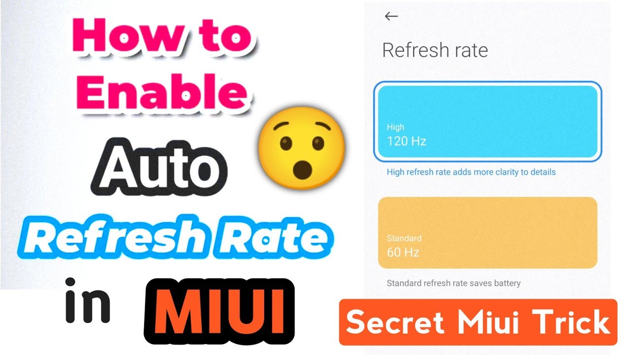 How To Enable Auto Refresh Rate In MIUI Enable Auto Refresh Rate In how-to-enable-auto-refresh-rate-in-miui-enable-auto-refresh-rate-in